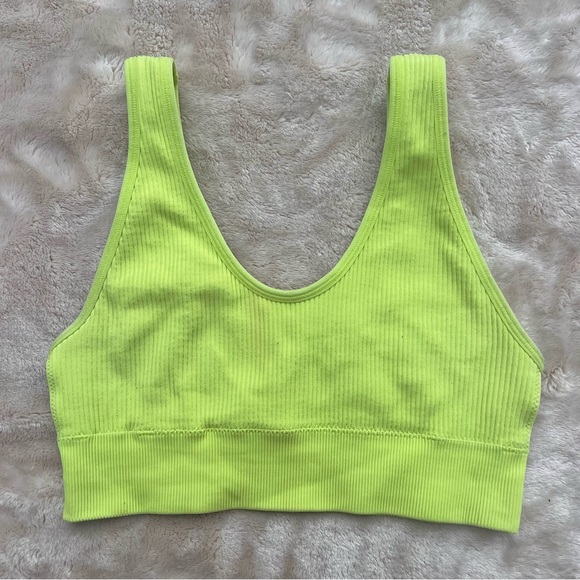 aerie | Tops | Aerie Neon Ribbed Tank | Poshmark